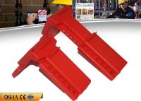China ZC-F06 180g Ball Valve Lockout 13mm to 70mm Tough Durable Plastic Safety Lock for sale