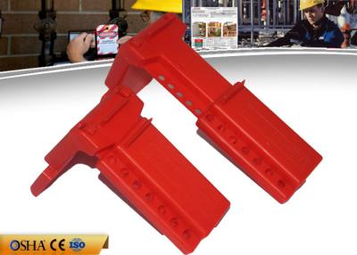 China ZC-F06 180g Ball Valve Lockout 13mm to 70mm Tough Durable Plastic Safety Lock for sale