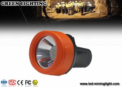 China PC 6000 Lux Cordless Mining Light 3.7V 2.8Ah Li-ion Battery ATEX Certified for sale