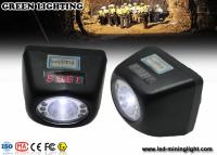 China IP68 4.5Ah Cordless Miner Cap Lamp 4000 Lux LED Hard Hat Light ATEX for sale
