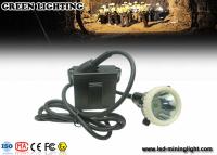 China 4000 Lux 6.6Ah Waterproof Safety LED Cap Lamp with Li-Ion Battery Long Work Time for sale