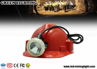 China LED Waterproof Mining Cap Light GL5LM-B 10000lux 6.6Ah Li-ion Battery Explosion-Proof for sale