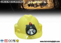 China Cordless Mining Cap Lamp 96 Lumens 128g Light Weight 3500 Lux Brightness IP67 for sale