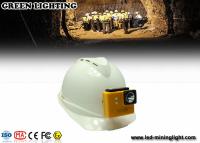 China Cordless Mining Cap Lamp 6000Lux 3.2Ah Li-ion Rechargeable Safety Headlamp for sale