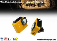 China 180g GLC-3A 7000 Lux Explosion Proof LED Mining Headlamp 3.2Ah 18650 Li-Ion Battery IP68 for sale