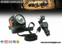 China 234g 8000lux Cordless LED Mining Cap Lamp with 4.5Ah Battery for Hazardous Areas for sale