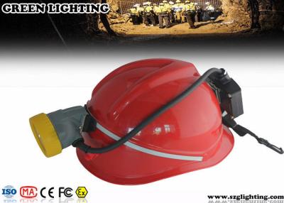 China 68 Rechargeable LED Headlamp 8000Lux 3.7V IP68 375g 350mA Semi Corded Type for sale