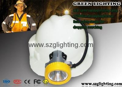 China Semi Corded Coal Mining Lamp 8000 Lux 5.6Ah 18650 Battery USB Charging CE ATEX for sale