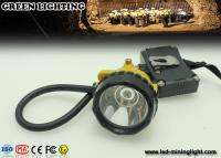 China 15000 Lux superbright cree Mining Cap Lights msha approved sos function reflective stripe for sale