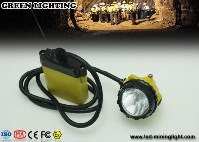 China PC Black Cover CREE Led Cable Mining Cap Lights 25000 Lux World Brightest for sale