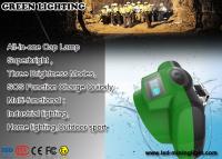 China GLC-6C 170g 13000Lux 1W Cree LED Miner Cap Light with OLED Display and USB Charging for sale