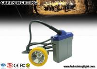 China Anti-Explosive Coal Mining LED Cap Lamp 10000 Lux 6.6Ah Li-ion Rechargeable GLT-7C for sale