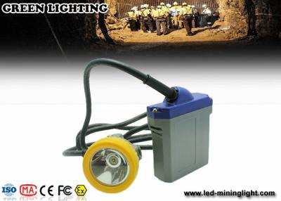 China Anti-Explosive Coal Mining LED Cap Lamp 10000 Lux 6.6Ah Li-ion Rechargeable GLT-7C for sale