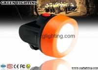 China 158G Rechargeable Miners Headlamp 8000 Lux 1W CREE LED 100000 Hours Life for sale