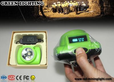 China Cordless Mining Light PC ABS Cree LED 13000lux 6.2Ah OLED Screen SOS for sale