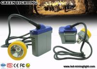 China 350mA Digital Coal Mining Light IP68 Anti-Explosion LED Cap Lamp 3.7V 5.6Ah for sale