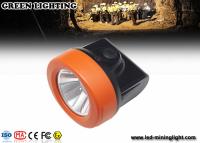 China IP67 Waterproof Rechargeable Cap Lamp 4000 lux 158g Super Lightweight for sale