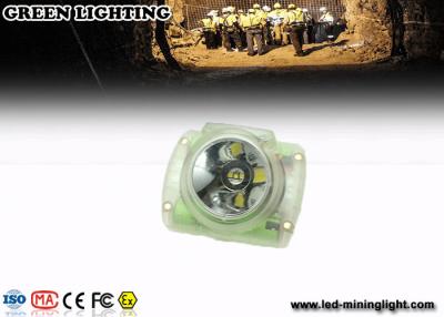 China 1W 300mA Rechargeable LED Coal Mining Light 6.2Ah Li-ion Battery IP68 Waterproof Head Torch for sale