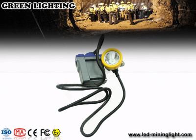 China Mining Cap Light 15000 Lux 167 Lumens IP67 Waterproof LED Headlamp 6.6Ah Li-ion Battery for sale