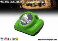 China Portable LED Mining Cap Lamp 6.2Ah 3.7V IP68 Waterproof 15000 Lux for sale