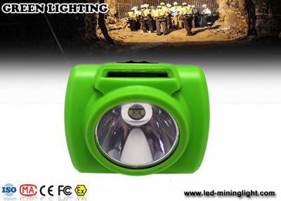 China 3.7V 300mA Cordless Digital OLED Mining Headlamp 6.2Ah IP68 Explosion Proof for sale