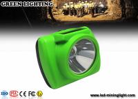 China CREE led Mining Cap Lights , Underground Cap Lamps rechargeable lithium ion battery for sale