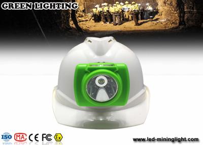China 18650 Li-Ion Battery LED Mining Cap Light 125LM 5.2Ah IP68 Explosion Proof for sale