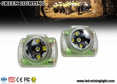 China 13000 Lux 125 Lumen Rechargeable LED Headlamp IP68 5.2Ah Lithium Battery for sale
