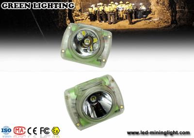 China Cordless LED Mining Cap Lamp 3.1Ah 3.7V 18650 Battery IP68 Waterproof for sale