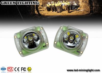 China Mini Safety Helmet Mining Headlight IP68 Waterproof Explosionproof 3.7V 3.1Ah for sale