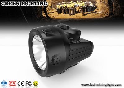 China 3.7V 230mA Li-ion Battery Underground Mining Headlamp 7000lux Super Brightness IP67 for sale