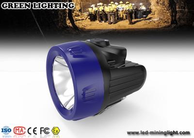 China Customized Coal Mining Headlamp 18650 3.7V 3.8Ah IP67 LED Cap Lamp for sale