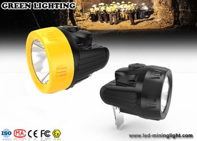 China Explosion Proof Cordless Mining Cap Light 7000lux 3.8Ah Lithium Battery IP67 for sale