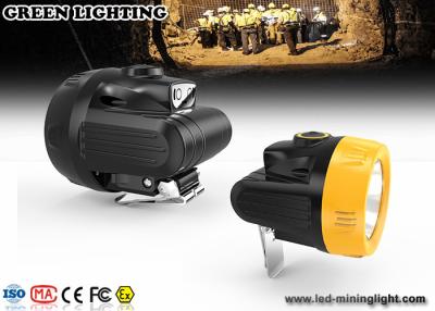 China PC Eco Friendly Rechargeable LED Headlamp 110 Lumens 3.8Ah for Night Fishing for sale