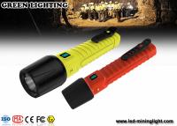 China Rechargeable LED Explosion Proof Torch Flashlight 1300 Lumens IP68 Waterproof 6Ah for sale