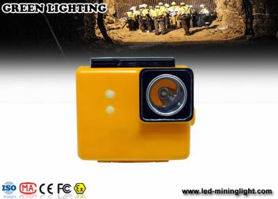 China Cree IP68 Rechargeable LED Headlamp 8000lux 6.4Ah Explosion Proof Mining Cap Light for sale