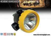 China Cordless LED Mining Cap Lamp 0.93W 13H Working Time IP67 CE ATEX for sale