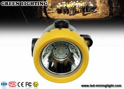 China 2.2Ah lithium battery mining cap lights , CREE LED lighting 171g convenient for sale