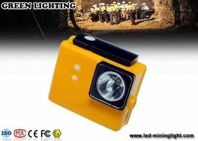 China PC 6.4Ah 3.7V Cree LED Mining Light for Hard Hats IP68 Waterproof for sale