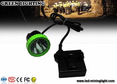 China 50000 Lux Corded LED Mining Light 11.2Ah Battery IP67 Waterproof Cap Lamp for sale