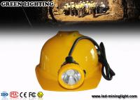 China GL5-C Cordless LED Mining Cap Lamp 12000lux 6.6Ah Hard Hat Light for sale