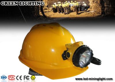 China 3W LED Coal Mining Light 25000 Lux 12Ah Battery 4 Levels Lighting CE ATEX for sale