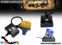 China IP68 Waterproof Rechargeable LED Hard Hat Light 5.6Ah 156 Lumens Mining Cap Lamp for sale