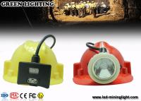 China GS5-B 8000 Lux IP68 Coal Miners Headlamp 3.7V 5.6Ah CREE LED Hard Hat Light for sale