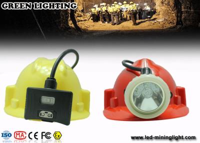 China GS5-B 8000 Lux IP68 Coal Miners Headlamp 3.7V 5.6Ah CREE LED Hard Hat Light for sale