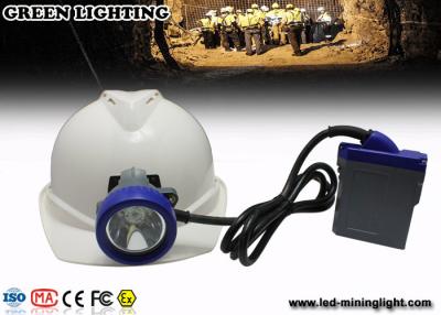 China Rechargeable 6.6Ah 3.7V Coal Mining LED Cap Lamp with PC Bezel and Headlamp Housing for sale
