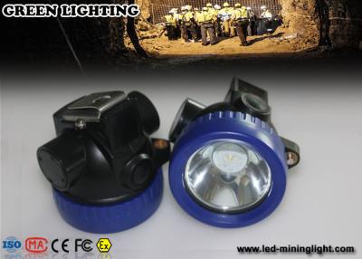 China All In One Anti Explosive Cordless Mining Light 1W LED Cap Lamp 2.2Ah 3.7V for sale