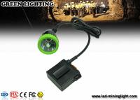China Long Wire LED Mining Lamp 1500mA 3.7V Lithium Battery Impact Resistant Headlamp for sale