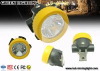 China PC Material Small All in one Coal Miner Hard Hat Light with Li ion Battery for sale