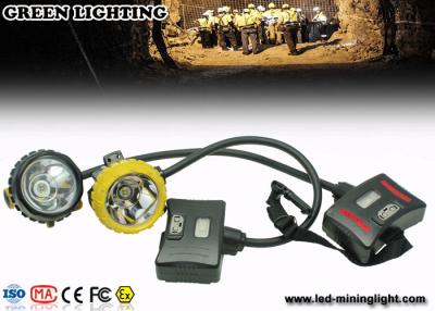 China 28000lux LED 12Ah IP68 Waterproof Coal Miner Cap Light ATEX CE Certified 3.7V for sale